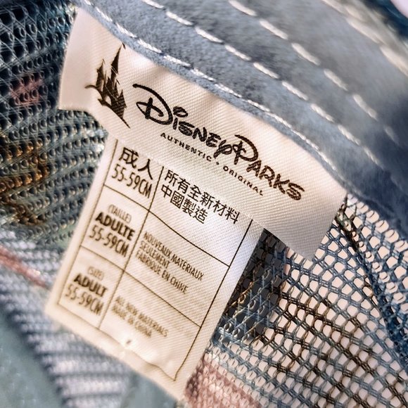 Disney | Accessories | Disney Parks Stitch Baseball Mesh Cap With Ears ...